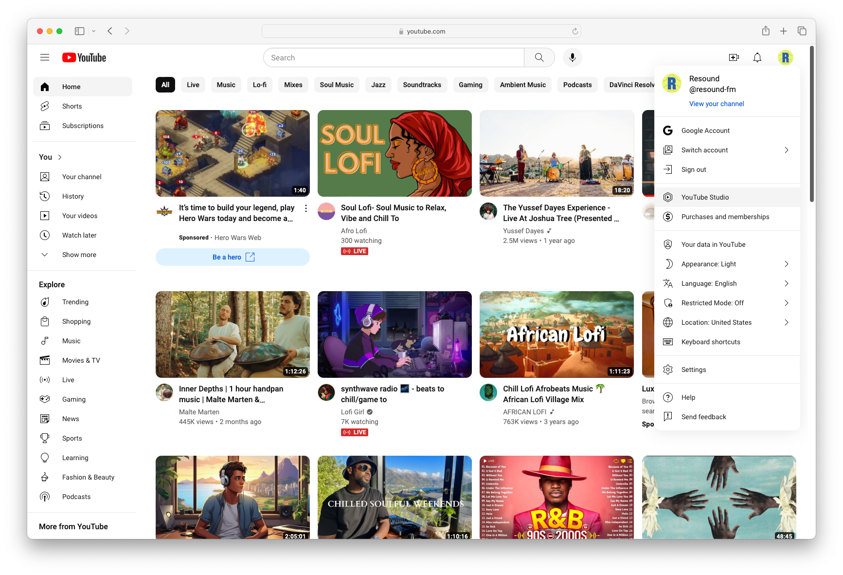 How to post a podcast on YouTube and YouTube Music (step-by-step) - Resound